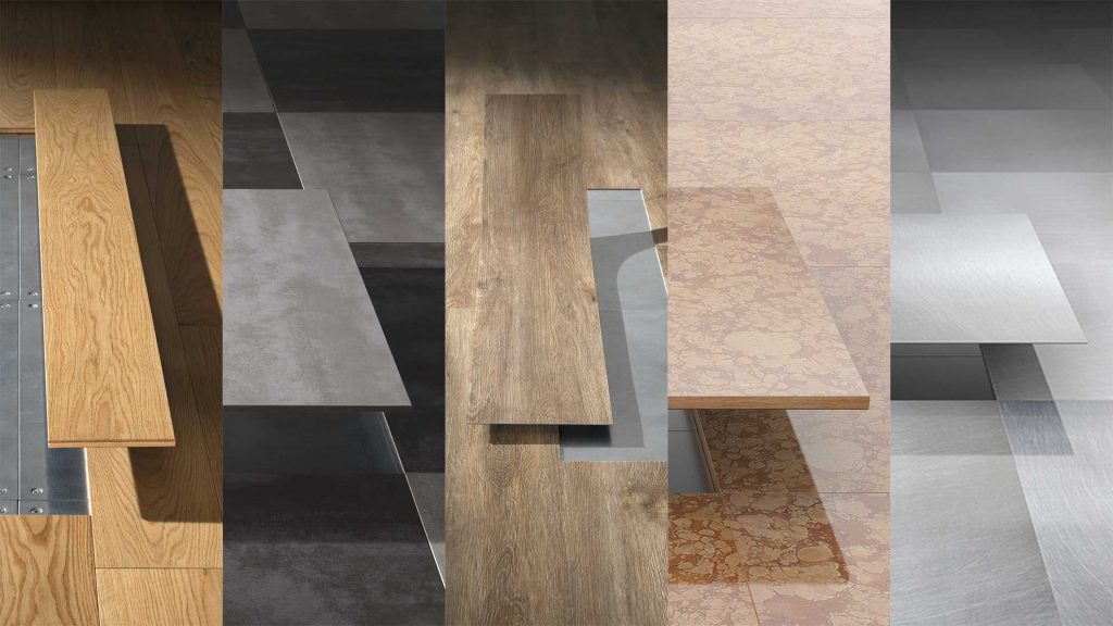 Loose-lay floors with magnetic finish - The Collection - Charm Floor